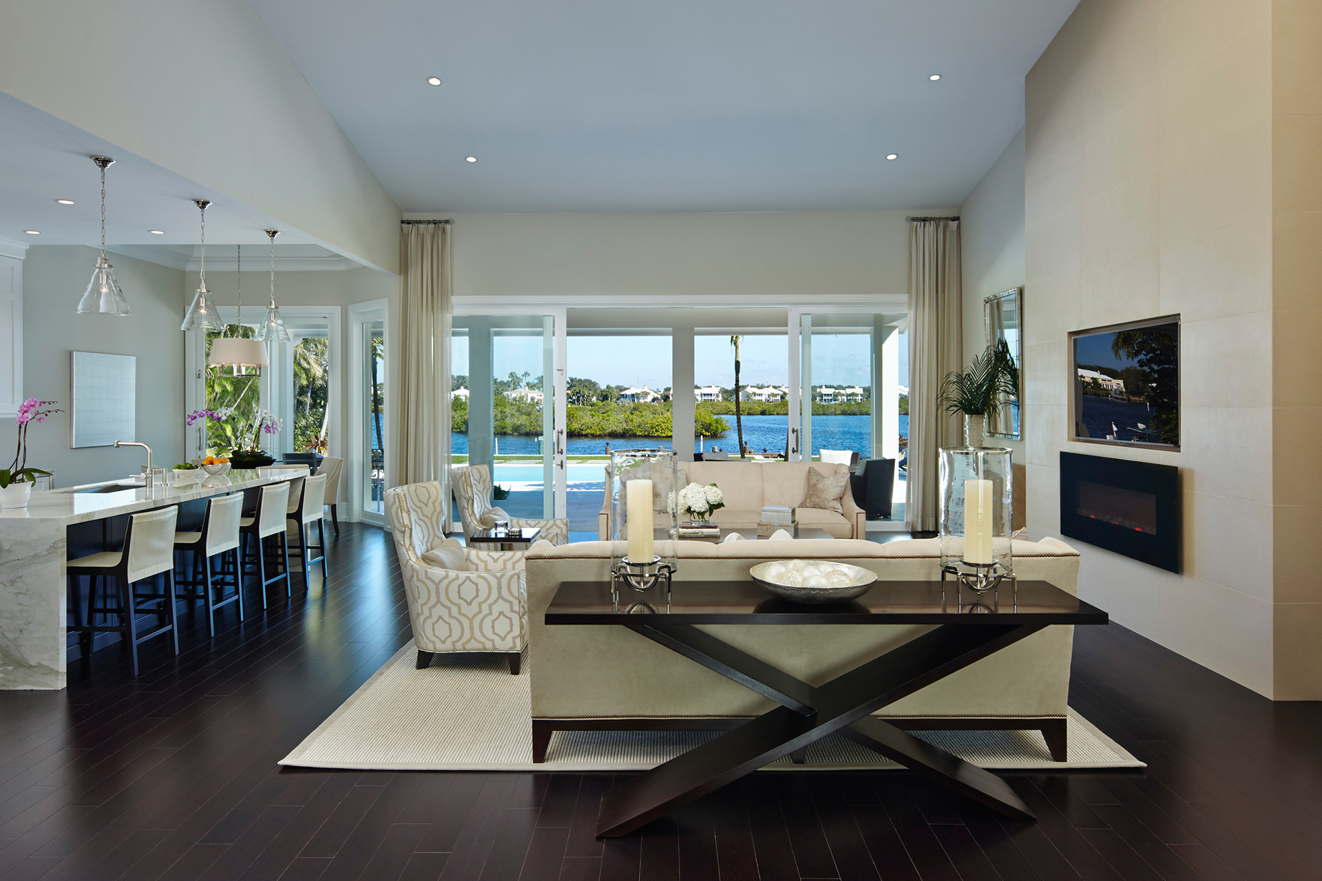 55 Classy Sofa Table Designs For The Living Room - Viral Homes